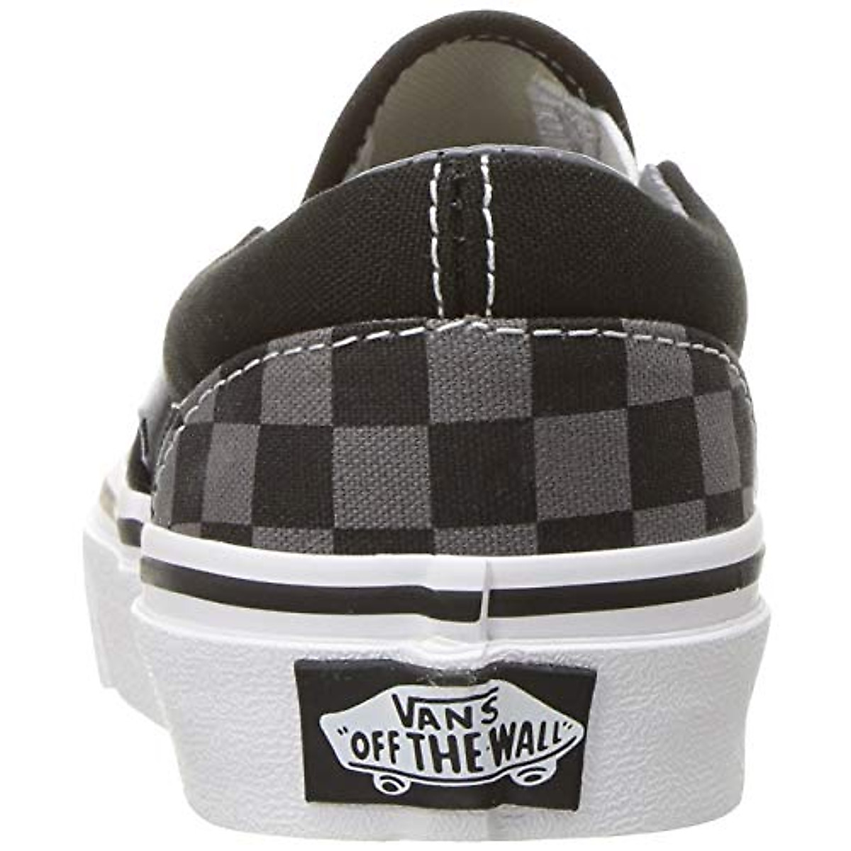 Vans Boys' Classic Slip-On (Toddler/Youth - Black/Pewter - 10.5