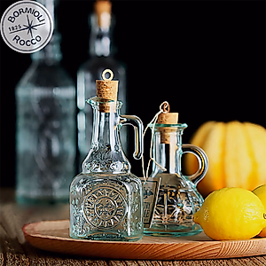 Bormioli Rocco Country Home Helios Oil Bottle, 8-Ounce