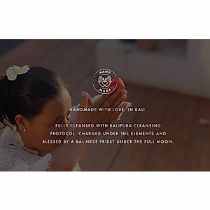 BALIPURA - Let Go Aura Bracelet for Women - 2mm SMALL (TINY) BEADS Healing Crystal, Natural Gemstones, Clear Quartz - 925 Solid Silver Beads - Essential Women Real Stone - (Let Go)…