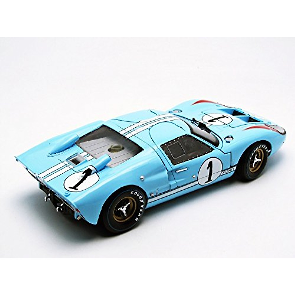 1966 Ford GT40 MK Metal Die-Cast Model Racecar