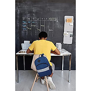 Trail maker Kids Reflective Backpack for School, Colorful Backpack with Reflector Strips, Side Pocket, Padded Straps