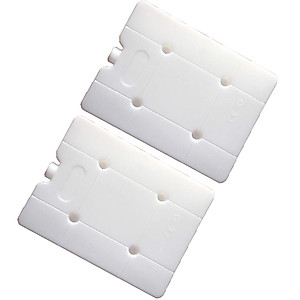 BESPORTBLE Lunch Cooler 2pcs Packs Reusable Beach Bag Ice Case Backpack Coolers Fresh Ice Cooler Bags Icepacks Ice Bag Lunchbox Cooler Portable Cooler Thin Ice White Accessories Earth Tones