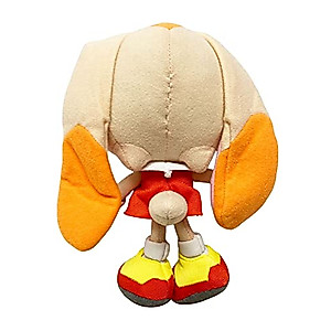 Great Eastern Sonic The Hedgehog Cream The Rabbit 7.5" Plush