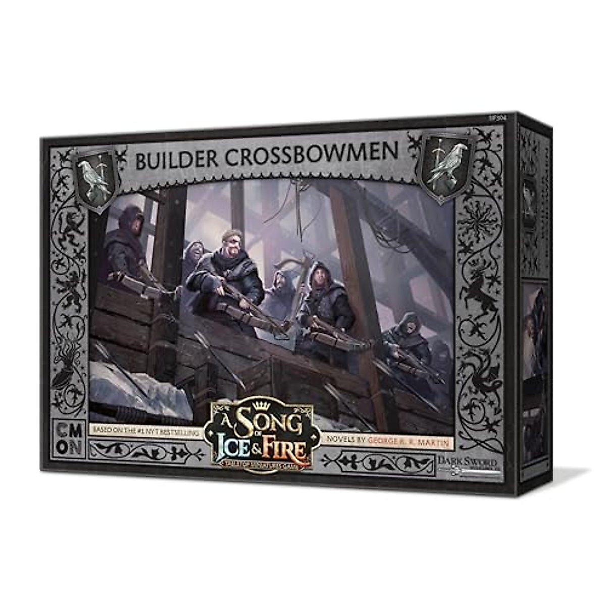 CMON A Song of Ice and Fire Tabletop Miniatures Game Builder Crossbowmen Unit Box - Deadly Marksmen of Westeros! Strategy Game for Adults, Ages 14+, 2+ Players, 45-60 Minute Playtime, Made