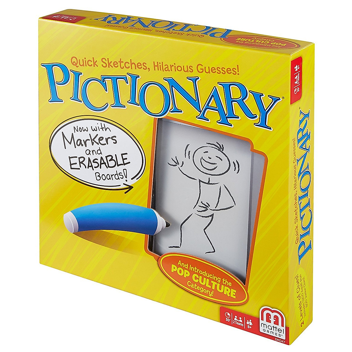 Pictionary Game (Full pack with markers)