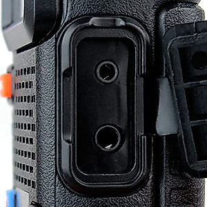 Retevis RT-5R Walkie Talkies Long Range, Dual Band 128CH High Power Handheld Two Way Radios, 1400mAh Rechargeable 2 Way Radios with Shoulder Mic, for Hunt, Hiking (2 Pack)