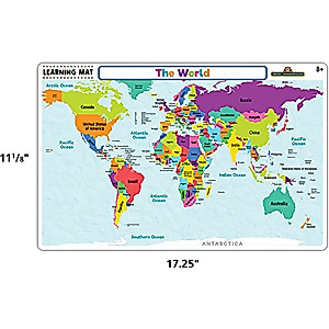 The World Map Learning Mat