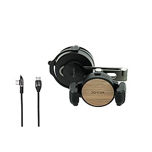 Jowua 6D Tesla Compatible Invisible Foldaway Car Mount with Wireless Charging (Universal Roller Mount) Compatible for Tesla Tesla Model 3/ Y, Model S/X Plaid