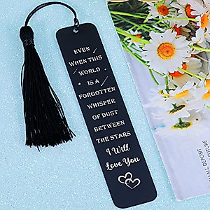 Anniversary Birthday Gifts for Wife from Husband Wedding Engagement Gift Bookmark for Women Men Valentines Gifts Ideas for Boyfriend Girlfriend Christmas Gift for Husband Wife Gift for Couple Lover