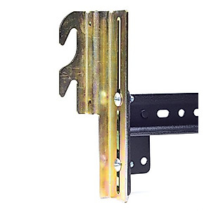 Ronin Factory Hook On Bed Frame Brackets Adapter for Headboard Extra Heavy Duty, Set of 2 Brackets with Hardware, 711 Bracket, Bolt-On to Hook-On Conversion