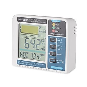 Hydrofarm Autopilot Desktop CO2 Monitor & Data Logger