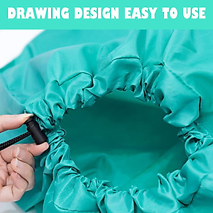 2 Pack Extra Large Travel Laundry Bags with Drawstring, Waterproof XL Laundry Bags for Dirty Clothes Suitcase, Gym Clothes, Machine Washable Camp Dry Wet Laundry Bag Sleepaway Suitable for Fitness