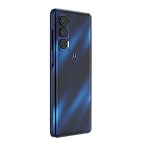 Motorola Edge | 2021 | 2-Day Battery | Unlocked | Made for US by Motorola | 8/256GB | 108MP Camera | Nebula Blue (Renewed)