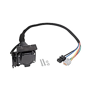 Oyviny 4 Way Flat and RV 7 Way Trailer Wiring Harness for Nissan Frontier 2005-2022/Nissan Xterra 2005-2015/Nissan Pathfinder 2005-2012/Suzuki Equator 2009-2012, Factory Tow Package Required