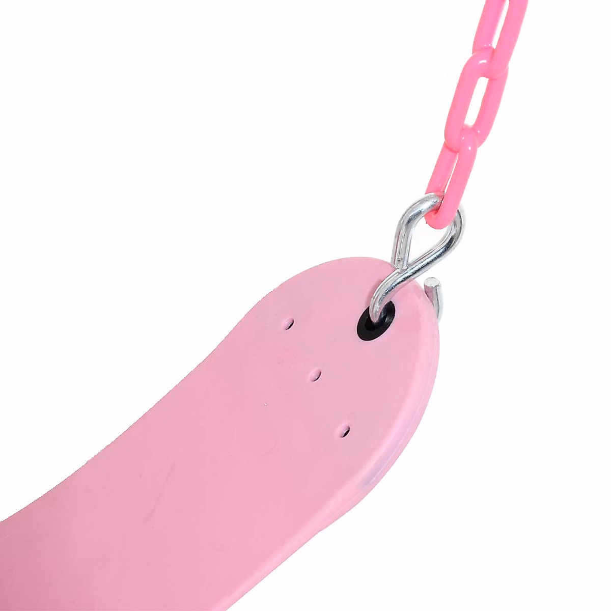 Pink Swing Set - Toddler High Back Full Bucket Swing - Heavy Duty Swing Seat - Swing Set Accessories