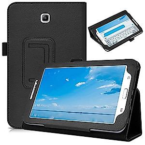 DETUOSI Slim Case for Samsung Galaxy Tab 3 7.0" 2013 (SM-T210/T215/P3200), Ultra Thin Lightweight Folio Folding PU Leather Full-Body Protective Tablet Book Cover + Multi-Angle Stand + Magnetic Closure