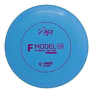 Prodigy Discs Ace Line Base Grip F Model US Fairway Driver Golf Disc [Colors May Vary] - 170-176g