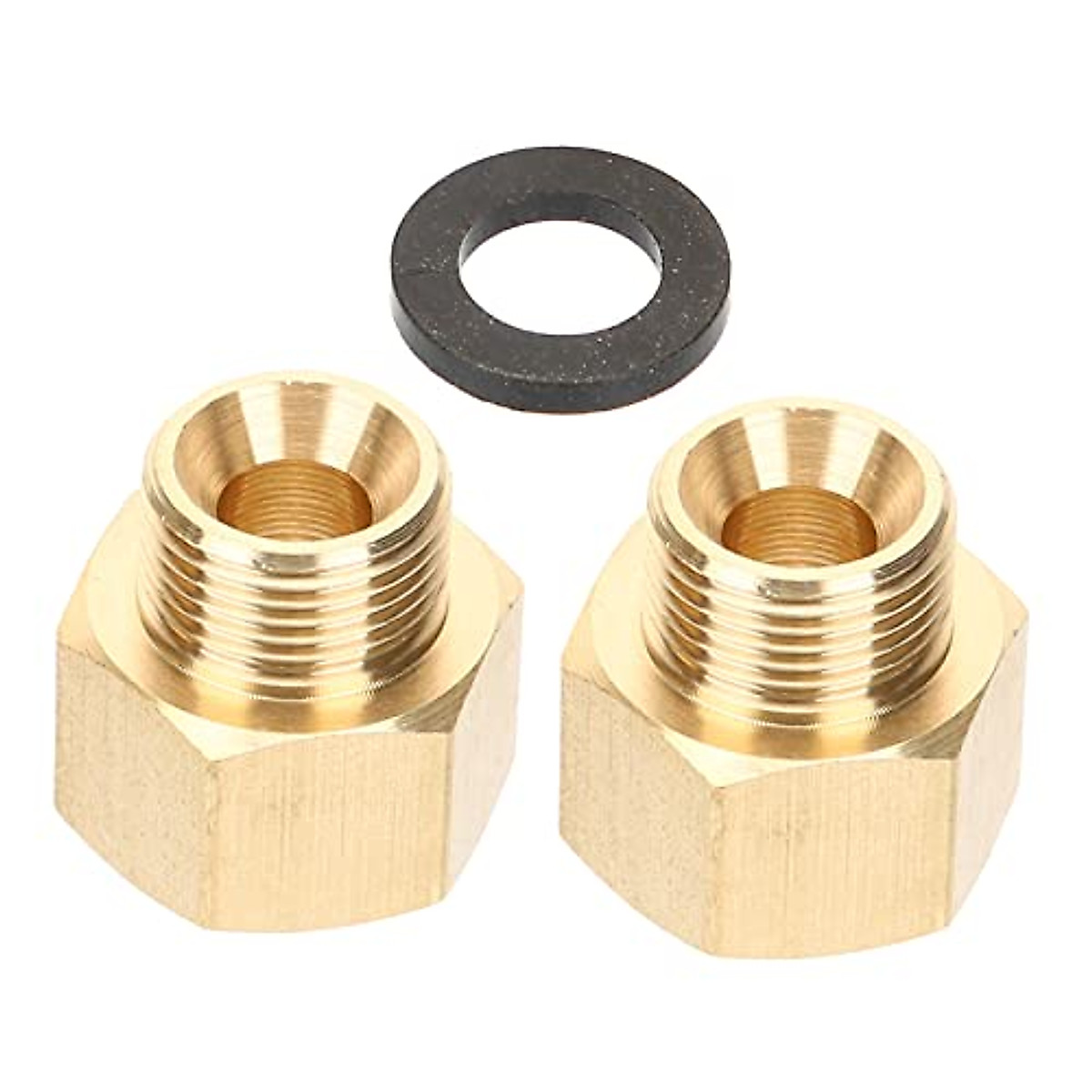 generic 2pcs Pipe Outer Fitting/Adapter Inner Extension To Thread Propane G/