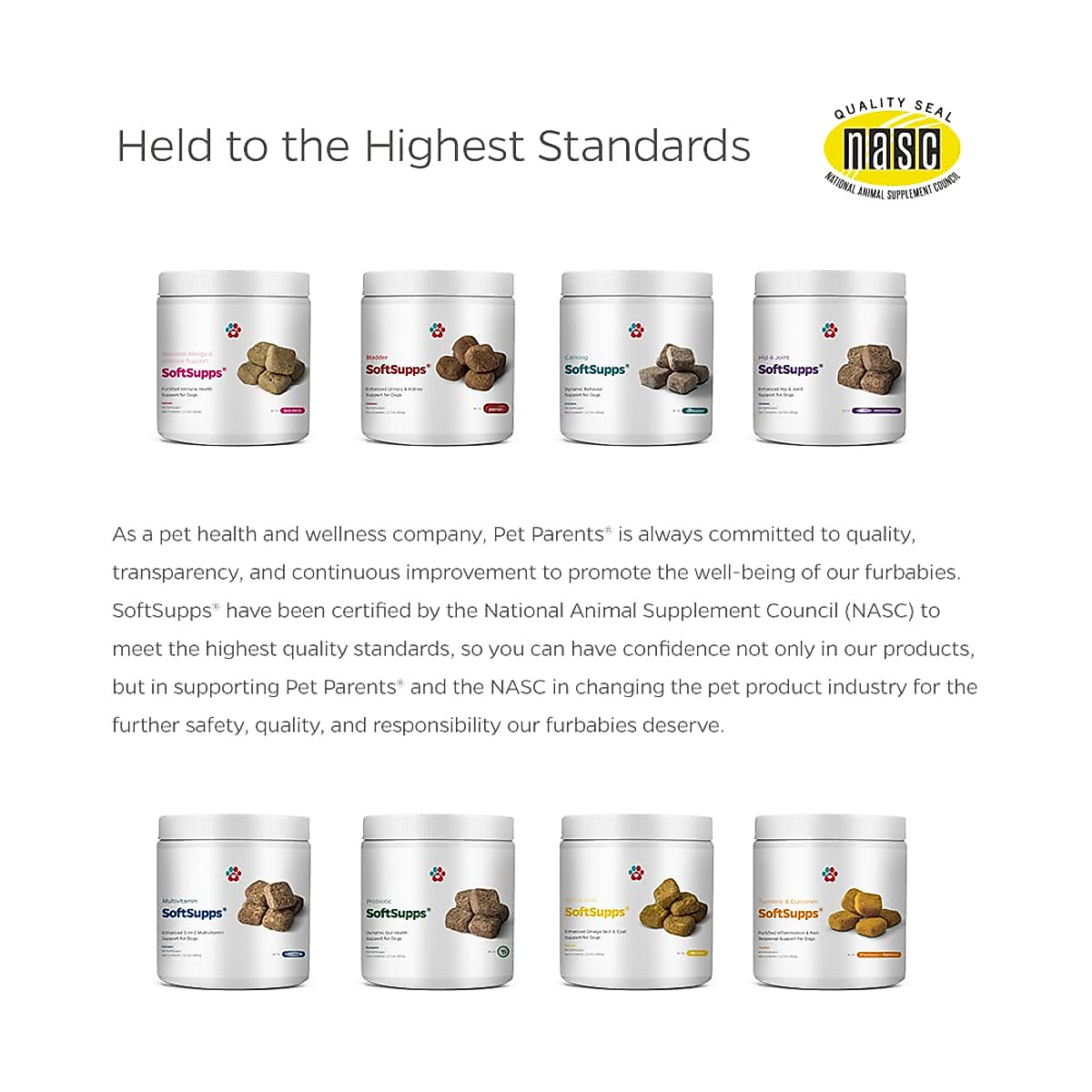 Pet Parents® Allergy SoftSupps® Immune Support for Dogs with Omega 3 Fish Oil for Dogs & Probiotics for Dogs for Dog Itch Relief & Dog Immune Support, Dog Allergy Chews for Itch Relief for Dogs, 90ct