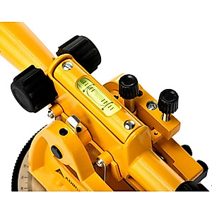 AdirPro Automatic Optical Level 22X - High Presicion Transit Level with Aircraft Grade Aluminum Telescope & Dust Protected Eyepeice - Premium Building Transit Level