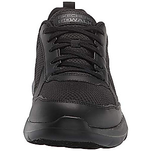 Skechers mens Gowalk Max-athletic Workout Walking Shoe With Air Cooled Foam Sneaker, Black 2, 13 X-Wide US