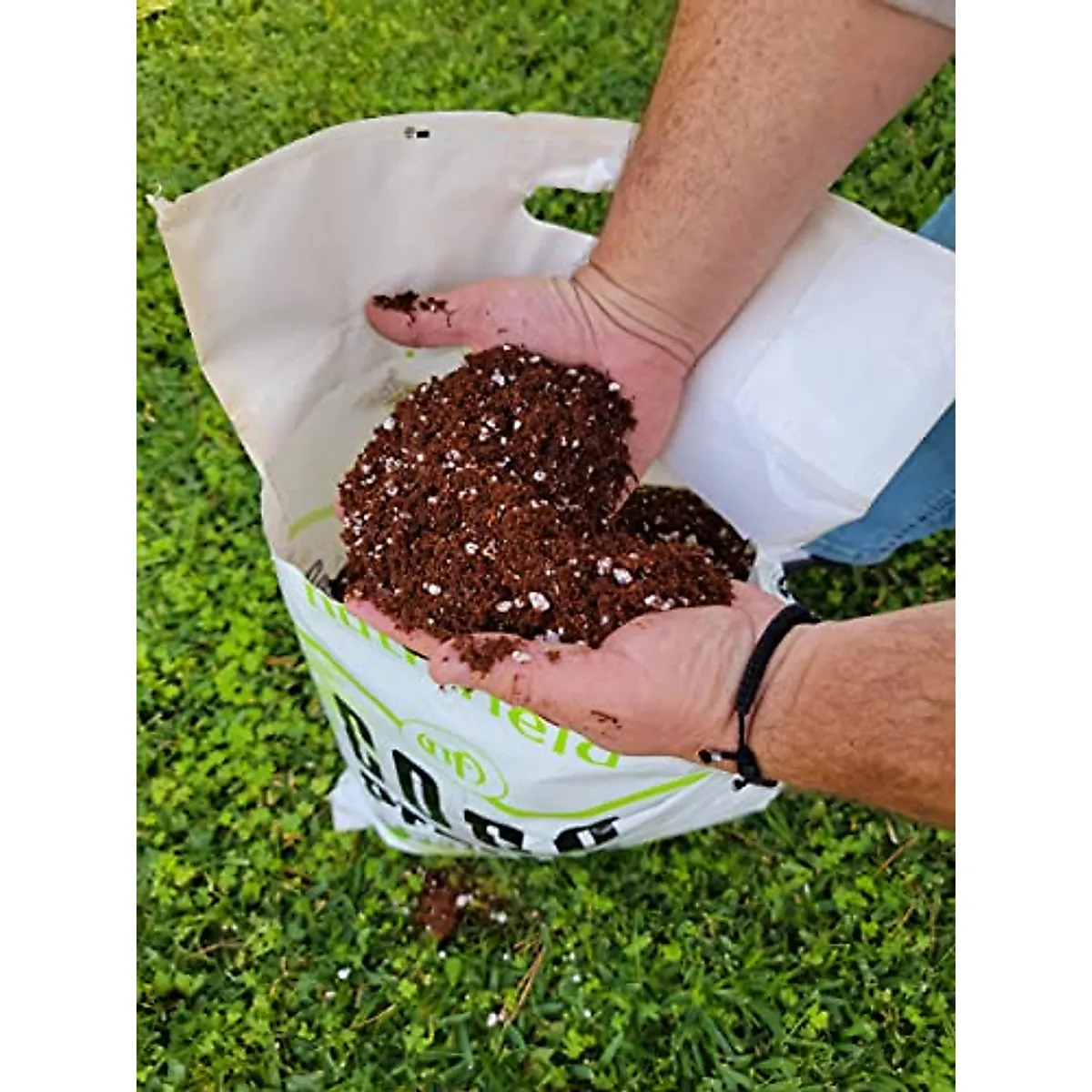 Coco Coir Perlite Mix Premium Pure Blend 70/30 RHP Certified Pre Buffered 9 Quarts /10 Liter / 2.6 Gallon Organic Coconut Coir Fiber Indoor Outdoor Flower/Vegetable Garden Plant Potting Soil