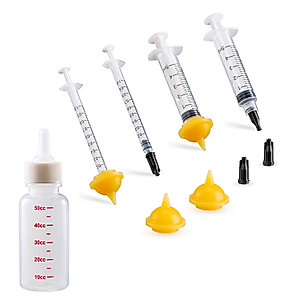 Pet Nursing Bottle，15 Pack Puppy ID Collars ，Digital Pet Thermometer