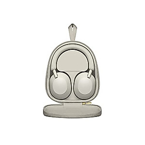 Sony WH-1000XM5-SILVER Wireless Over-Ear Noise Canceling Headphones - Silver with an Additional 1 Year Coverage by Epic Protect (2022)