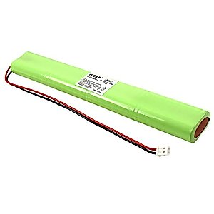 HQRP Emergency Exit Light Battery Compatible with Unitech BBAT0043A Lithonia ELB-B003 ELB-B004 BAT9.6V700 AA700MAH AA900MAH 9.6v 700mAh Ni-CD BBATOO43A