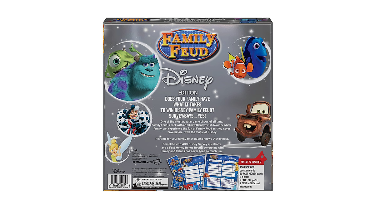 Family Feud Disney Edition Game: Fun for All Ages & Families