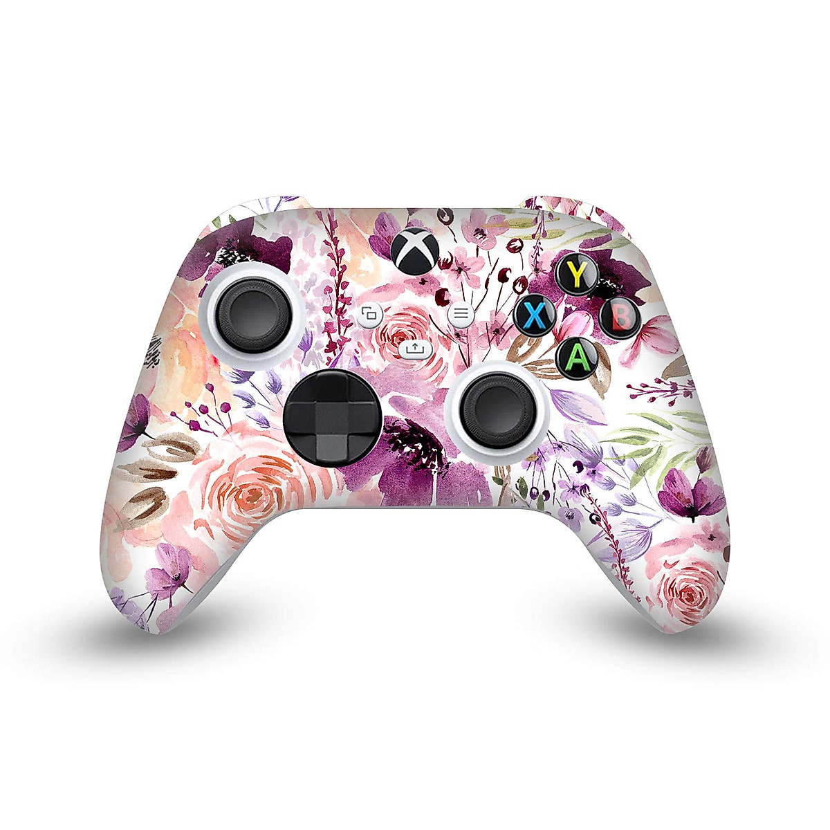Head Case Designs Officially Licensed Anis Illustration Floral Chaos Art Mix Vinyl Sticker Gaming Skin Case Cover Compatible with Xbox Series X / S Controller