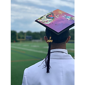 Graduation Album Cover Grad Cap Topper, Grad Cap Decorations or Cap and Gown accessories