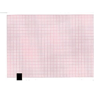 ECG Paper 110MM X 140MM X 142SHEETS (Works for FUKUDA OP-222TE, FX 7202, EDAN SE 601 Series, SE-601A, SE-601, SE-601C, Cardio TECH CRT-6, SE-601B, EDAN SE-3, SPACELABS SL6, Advanced ECG-6) (5)
