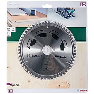 Bosch DIY Kreissägeblatt Special für verschiedene Materialien (Ø 190 mm, 54 Zähne)