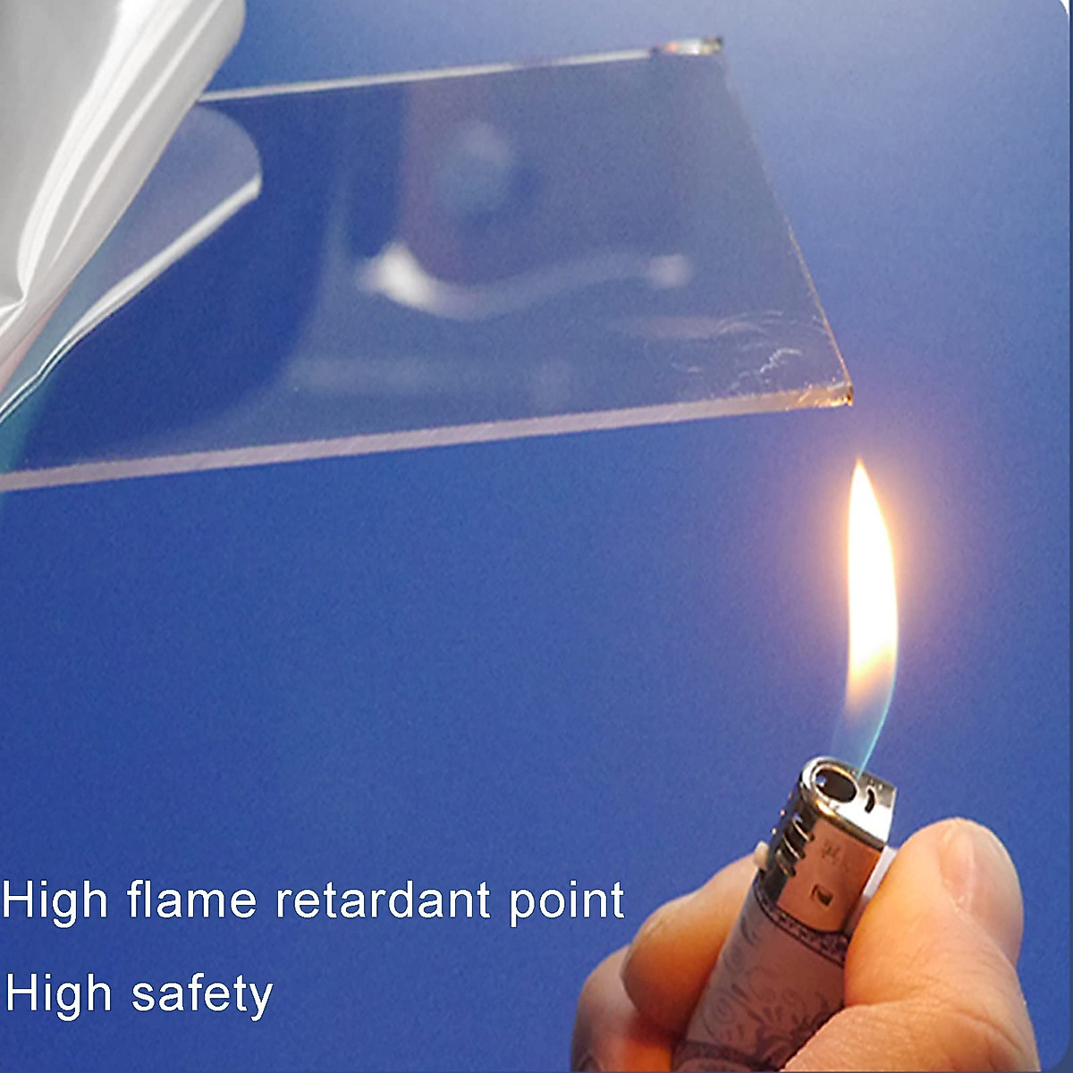 LVLDAWA Transparent Pc Endurance Sheet, Easy to Cut Bend Waterproof Panels, DIY Greenhouse Polycarbonate Plastic Board for Roofs Canopies Light Rooms (Color : Clear, Size : 1x5m)