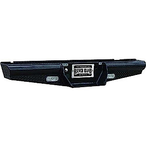 Ranch Hand BBF080BLSL Rear Bumper with Skirts, Lights and Sensor for Ford HD