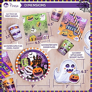 Pirese Halloween Party Decorations, Halloween Birthday Party Decorations, Halloween Party Supplies | Halloween Banner | Halloween Party Decor | Happy Boo Day Party Supplies | Halloween Party Kit