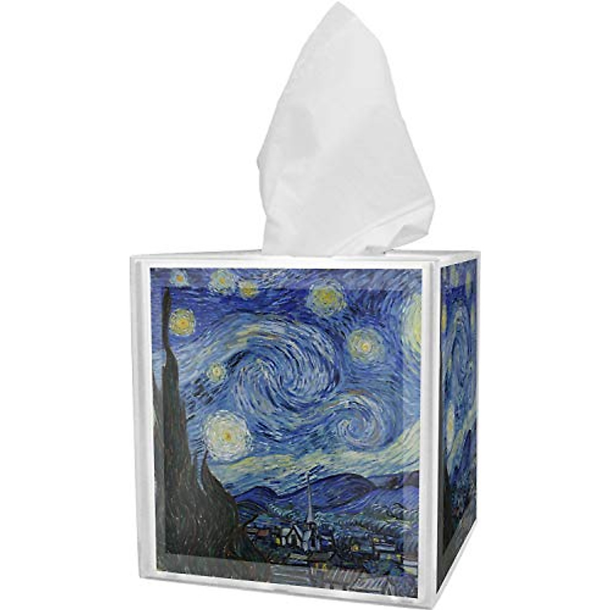 RNK Shops The Starry Night (Van Gogh 1889) Acrylic Bathroom Accessories Set