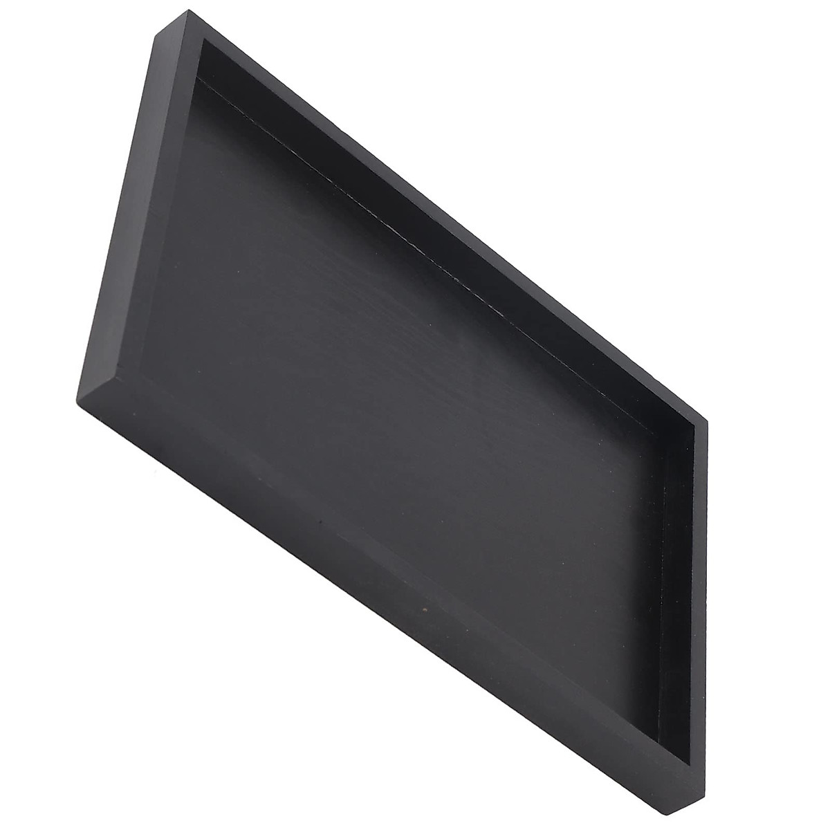 Wood Serving Tray for Food Serving with Handles, Decorative Perfume Coffee Tea Table Living Room Wooden Kitchen Trays for Eating, Food Tray For Party Breakfast Kitchen Dinner(30 * 20 * 2cm)