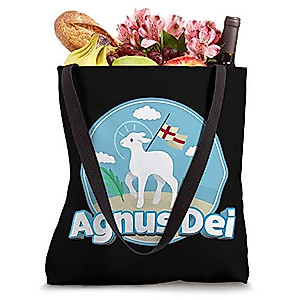 Agnus Dei Lamb God Traditional Latin Mass Catholic Kids Tote Bag