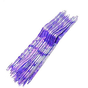 20 Pieces Gift Pull Bows Christmas Presents Glittering Wedding Gifts Wrap Strings Knot with Ribbon, Purple