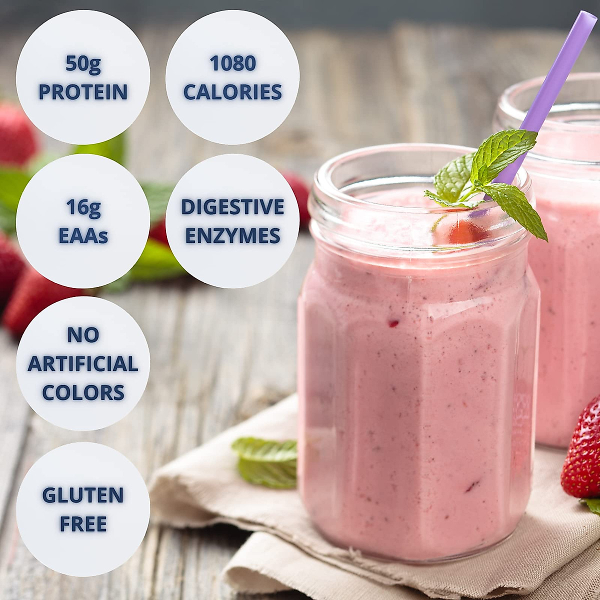 Gaspari Nutrition Real Mass, Advanced Weight Gainer, High Protein, Gycofuse Carbs, and Creatine Monohydrate, Modern Formulation for Mass (12 Pounds, Vanilla Milkshake)