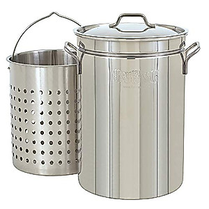 Bayou Classic 800-144 44 quart Boil and Brew, Stainless