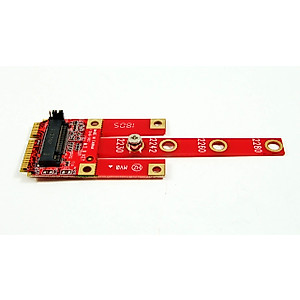 Ableconn MPEX-134B Mini PCIe Adapter with M.2 Key B Slot - Support USB/PCIe/SATA Based M2 B Key or B-M Key Module for Mini PCI Express