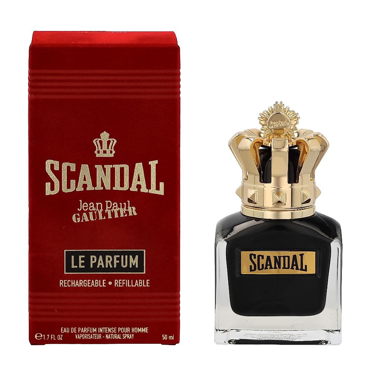Scandal Pour Homme Le Parfum by Jean Paul Gaultier 1.7 oz Eau de Parfum Intense Spray