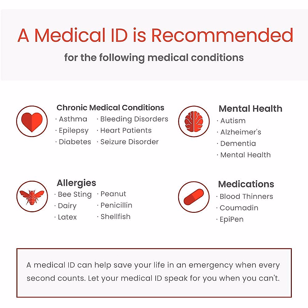 Sterling Silver Mingle on Slate Suede Medical ID Bracelet… (Red, stainless-steel)