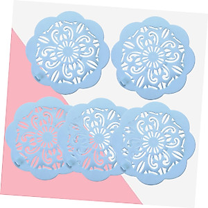 BUTIFULSIC 5pcs Sink Plug Sink Strainer Plug Sink Strainer Stopper Drain Filter Strainer Drain Cover Sink Drain Filter Bath Filter Tub Strainer Hair Catcher Filter for Sink Hair Organ Pool