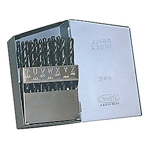 Jobber Drill Set, 26 Pc, LTR, Hss, 118 Deg, A-Z