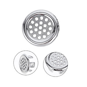 Angoily 20pcs Wash Basin Overflow Ring Kitchen Drain Cap Cover Sink Basin Trim Bathtub Drain Cover Sink Hole Cover Insert Round Hole Insert Spares Sink Trim Ring Plastic Ceramics Round Cap