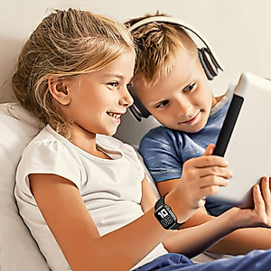 3 Pack Silicone Strap Compatible with Kids Apple Watch Band, Soft Sport Replacement Bands for iWatch Series10 9 8 7 6 5 4 3 2 1 SE 38mm 40mm 41mm 42mm, Boy Girl Small Wrists-Black+NavyBlue+SkyBlue